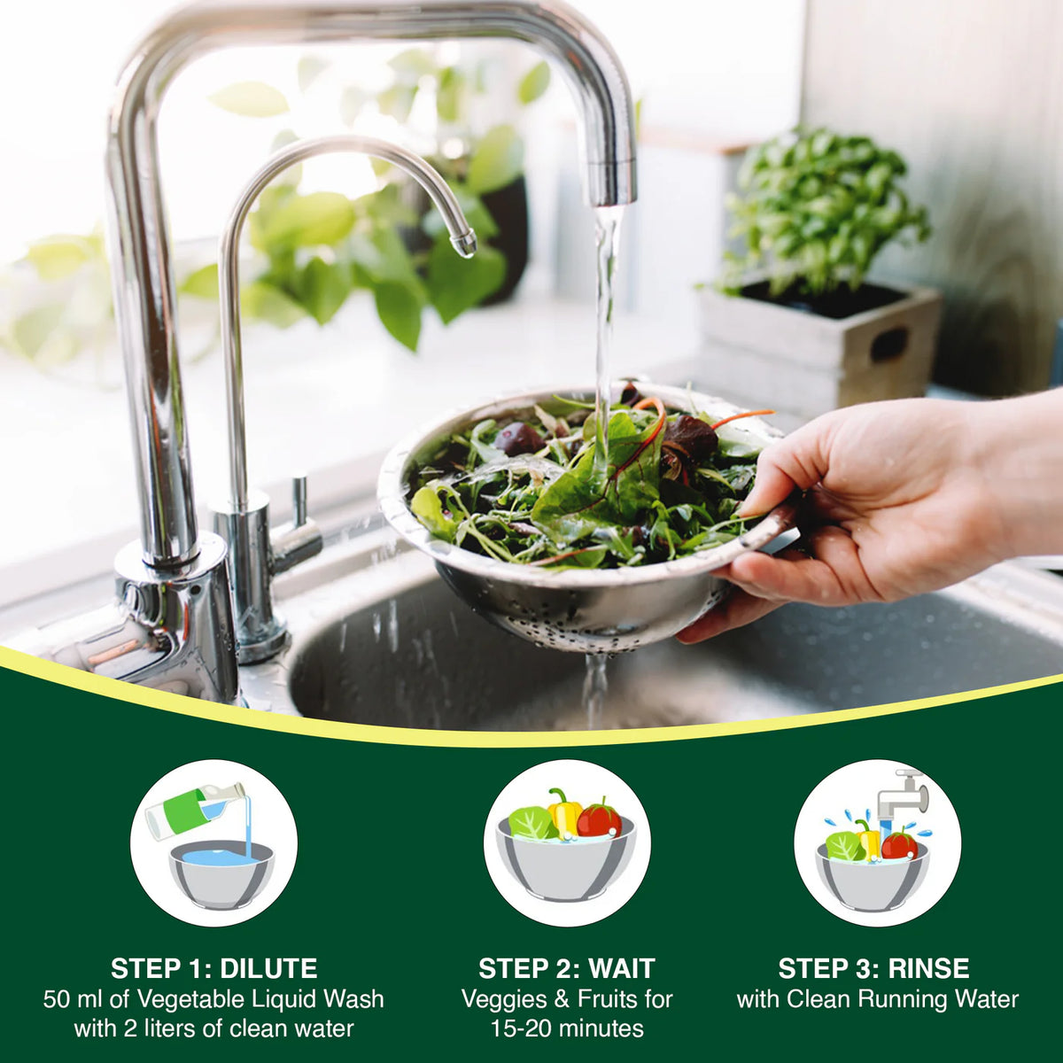 Using Fruit & Veggie Wash: Easy Steps for Every Indian Kitchen – Ecoroot